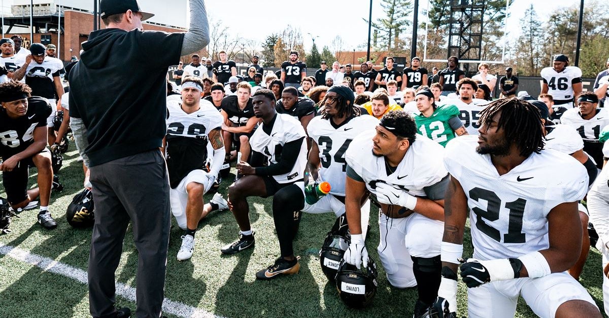 Talking Spring Camp with Wake Forest offensive coordinator Rob Ezell
