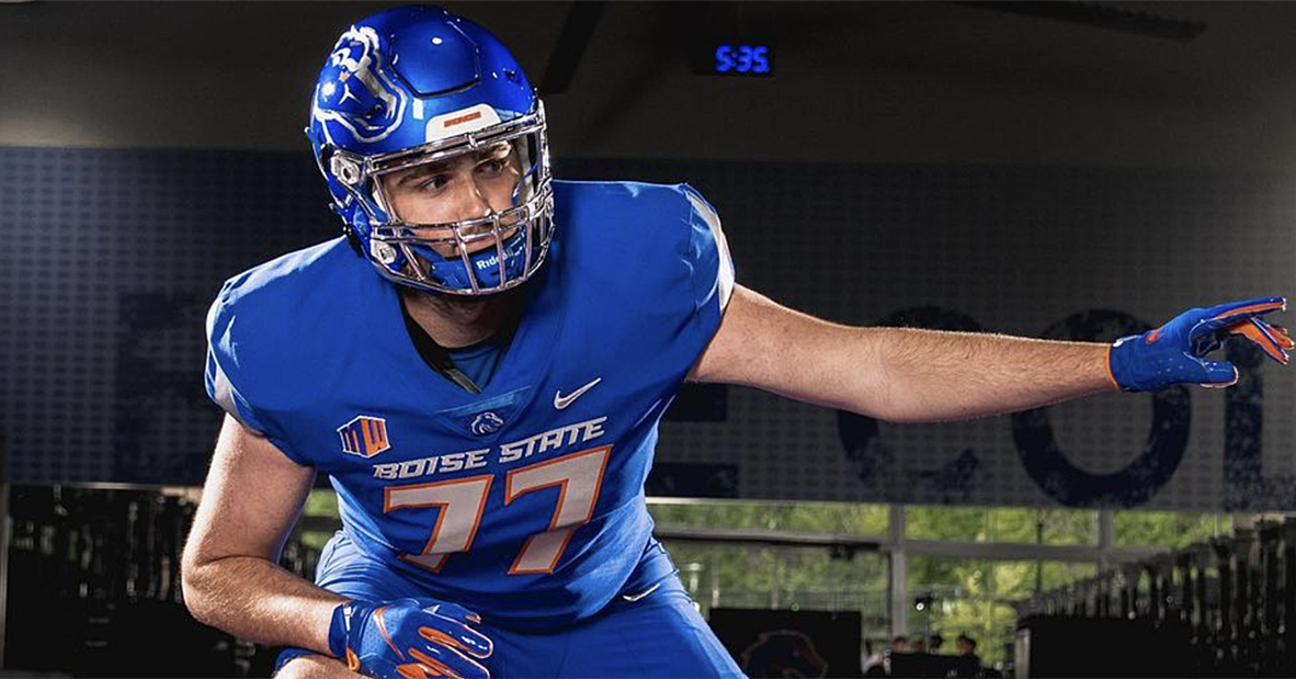 Boise State OL commit Kyle Cox talks official visit