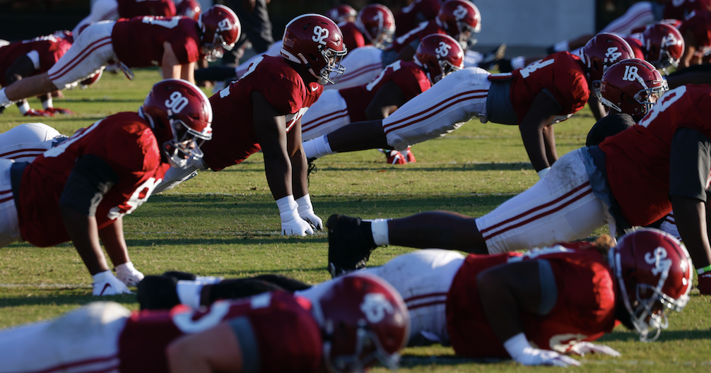 Video, photos from Alabama's second practice of its bye week