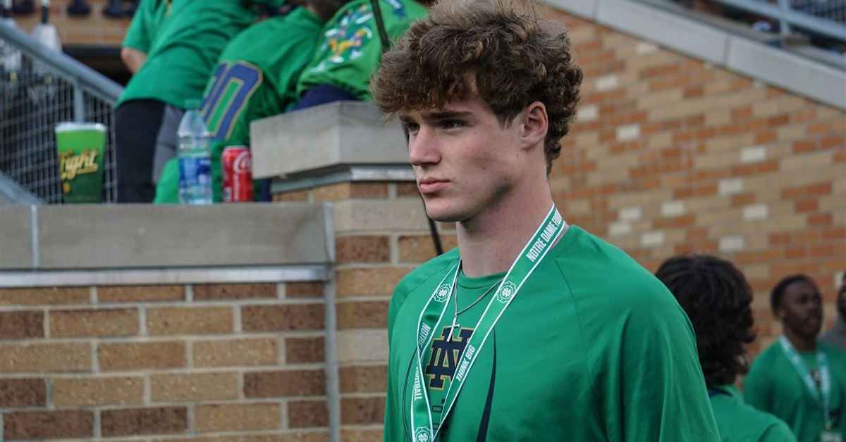 Four-Star Pass-Catcher Impressed by Young Notre Dame Receivers