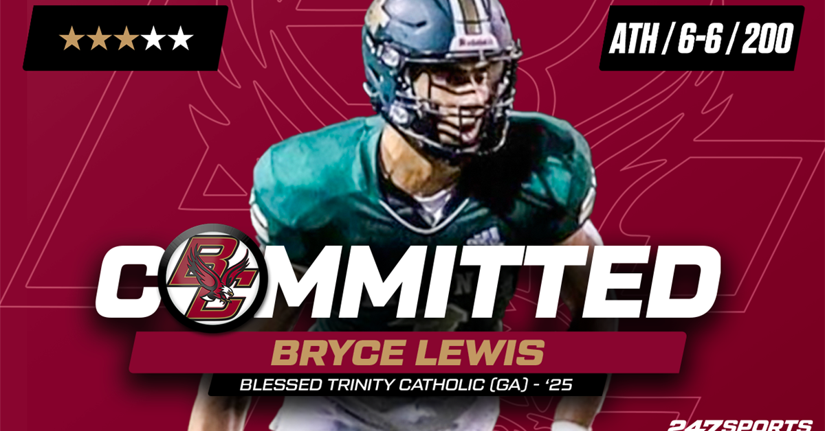 ‘25 TE Bryce Lewis commits to Boston College