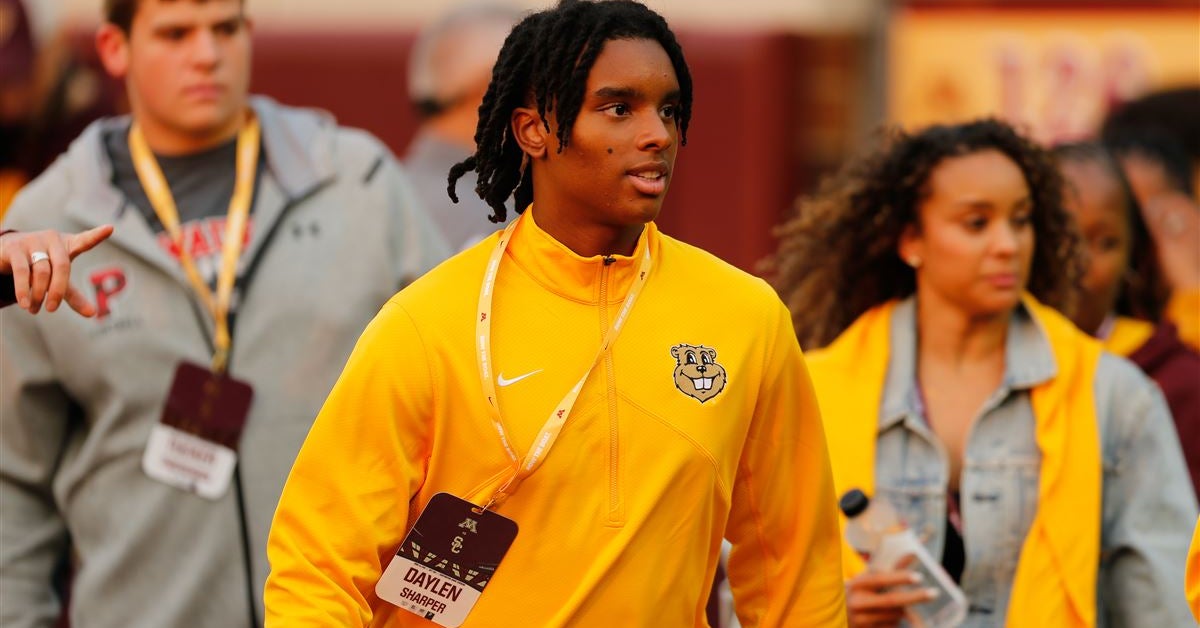 Dynamic receiver Daylen Sharper details Minnesota visit