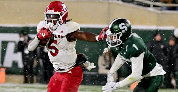 Running back Kyle Monangai selected by Chicago Bears with No.233 ...