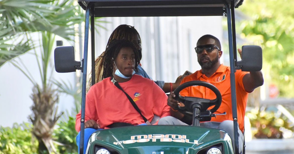 The latest intel coming out of Miami's official visit weekend