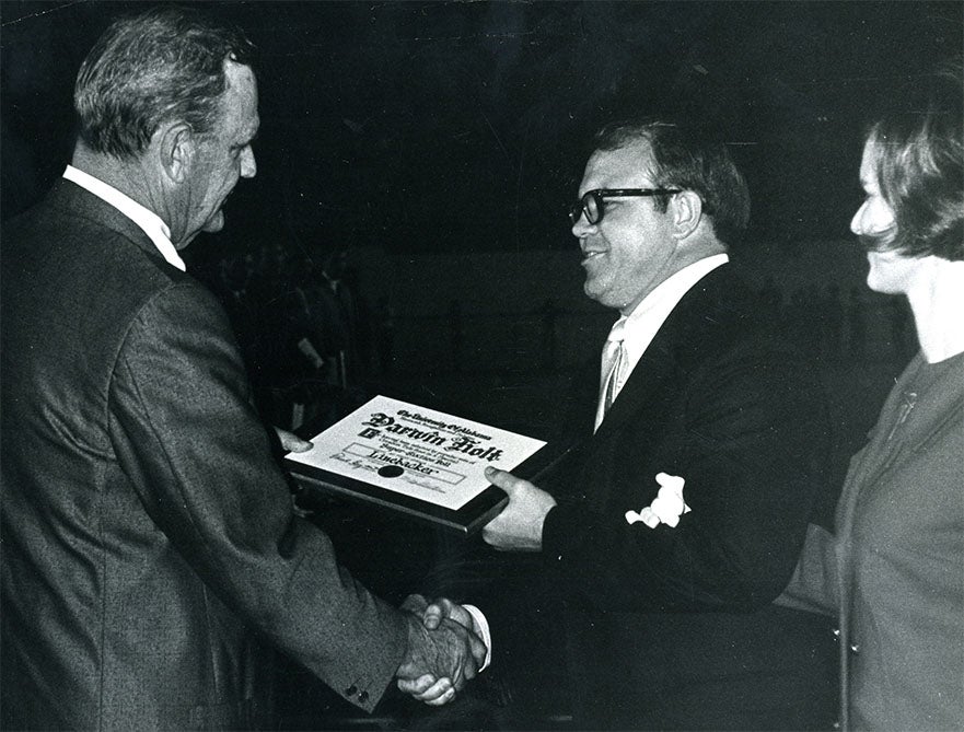 Darwin Holt Was Admired By Alabama Fans