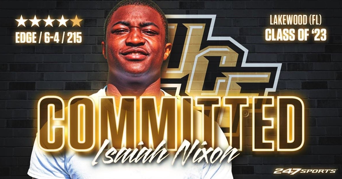 UCF lands a commitment from blue-chip edge rusher Isaiah Nixon