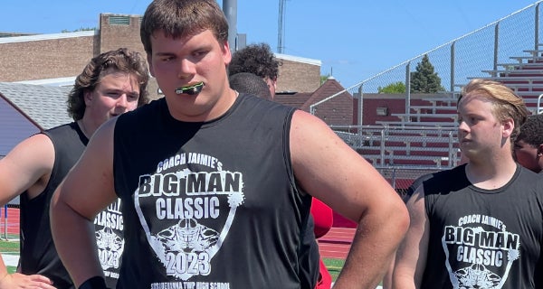 Elite offensive lineman Tyler Merrill fired up to visit Tennessee