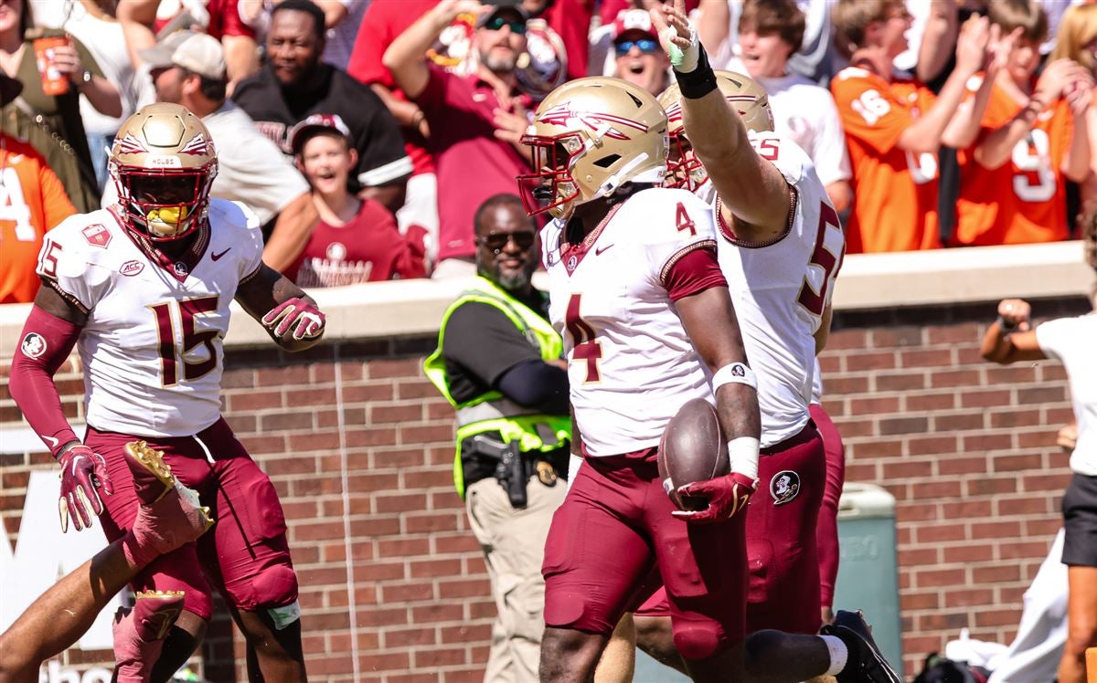 WATCH: Keon Coleman and Kalen DeLoach recap their big moments in OT win ...