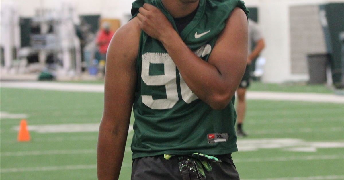 Michigan remains a top choice for four-star edge Dominic Nichols after ...