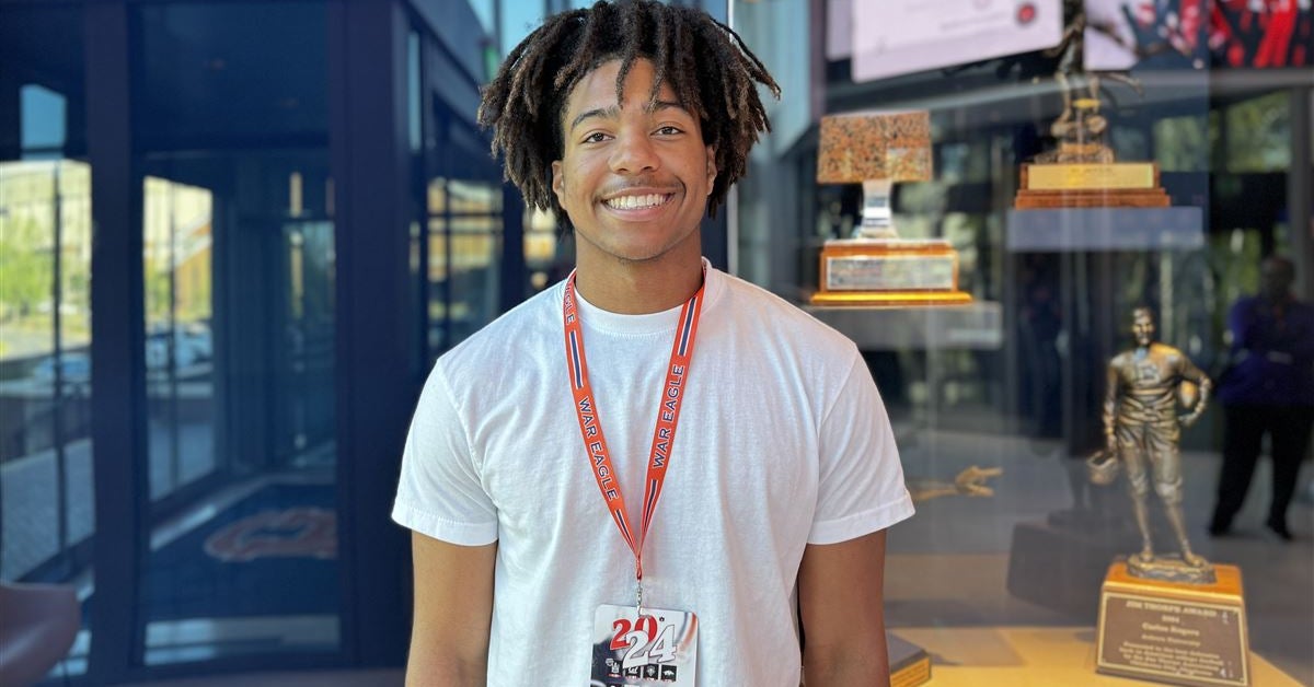 Connection with Marcus Davis has Auburn in the mix for 2025 WR Tyler ...