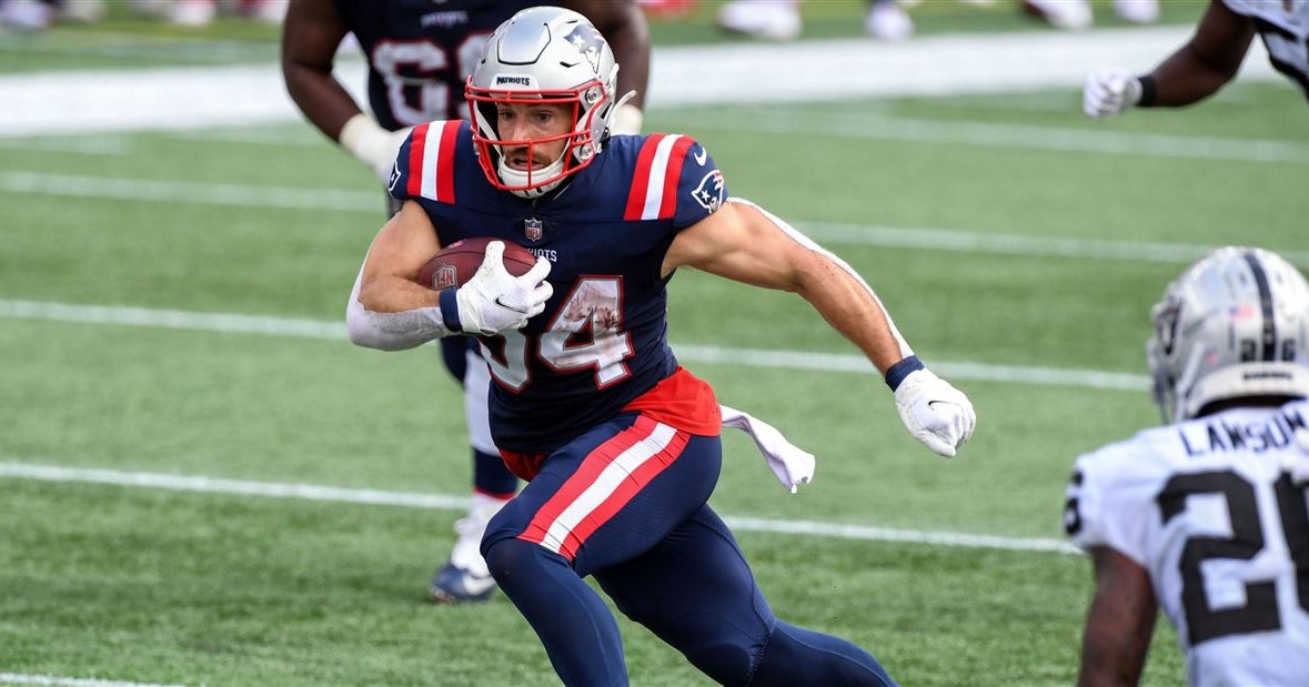 Burkhead has career day in Patriots win