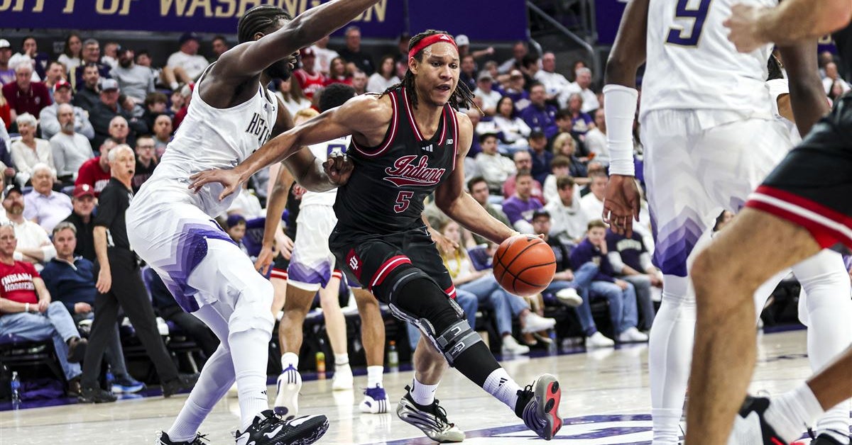 Less than 72 hours after a trip to the ER, Indiana's Malik Reneau led ...