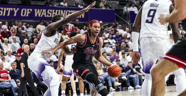 Less than 72 hours after a trip to the ER, Indiana's Malik Reneau led ...