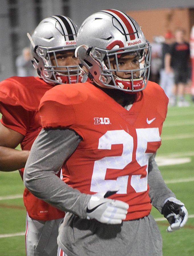 Photo Gallery: Ohio State's first full pads spring practice