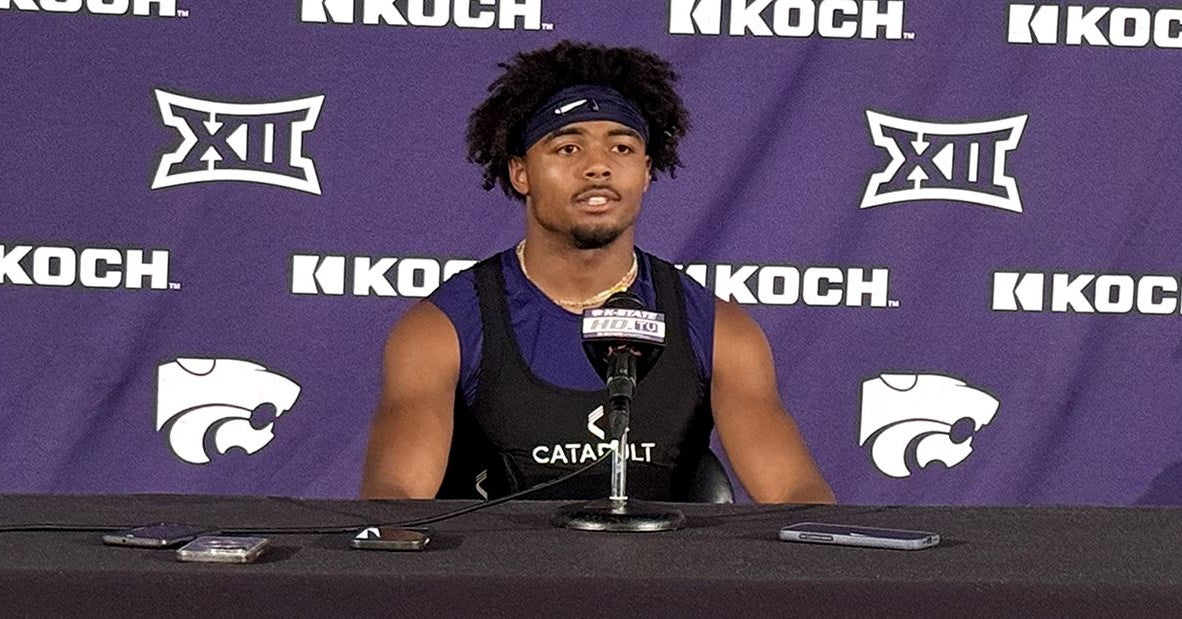 Kansas State running back Dylan Edwards press conference | 08.06.24