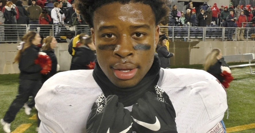 Three-star 2021 DB Jaylen Johnson impresses in state title win