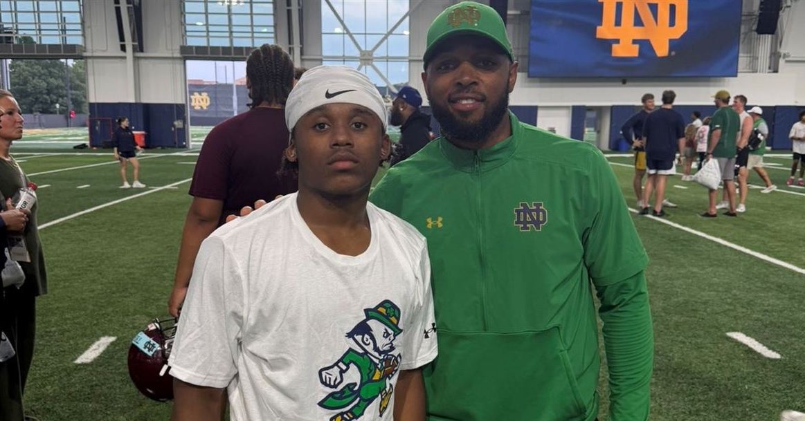 2028 WR KeiVon Mattox Recaps His Second Standout Performance at Irish ...