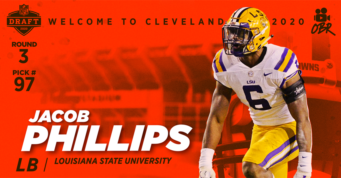 Browns Land Another LSU Defender In ILB Jacob Phillips
