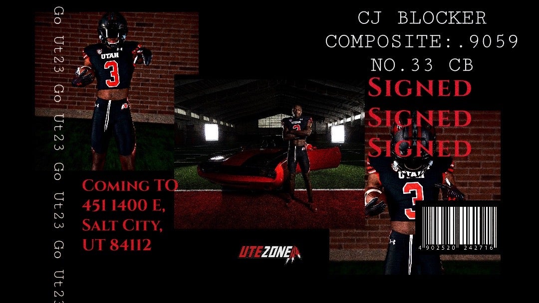 UteZone Signing Day Profile: CJ Blocker