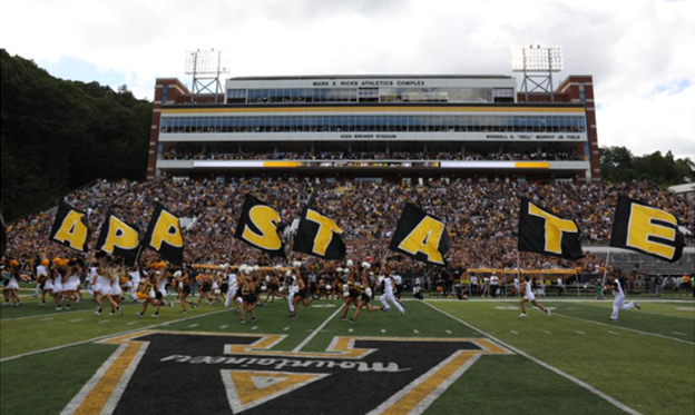 APP STATE GAME DAY VISITORS: OCT. 27th