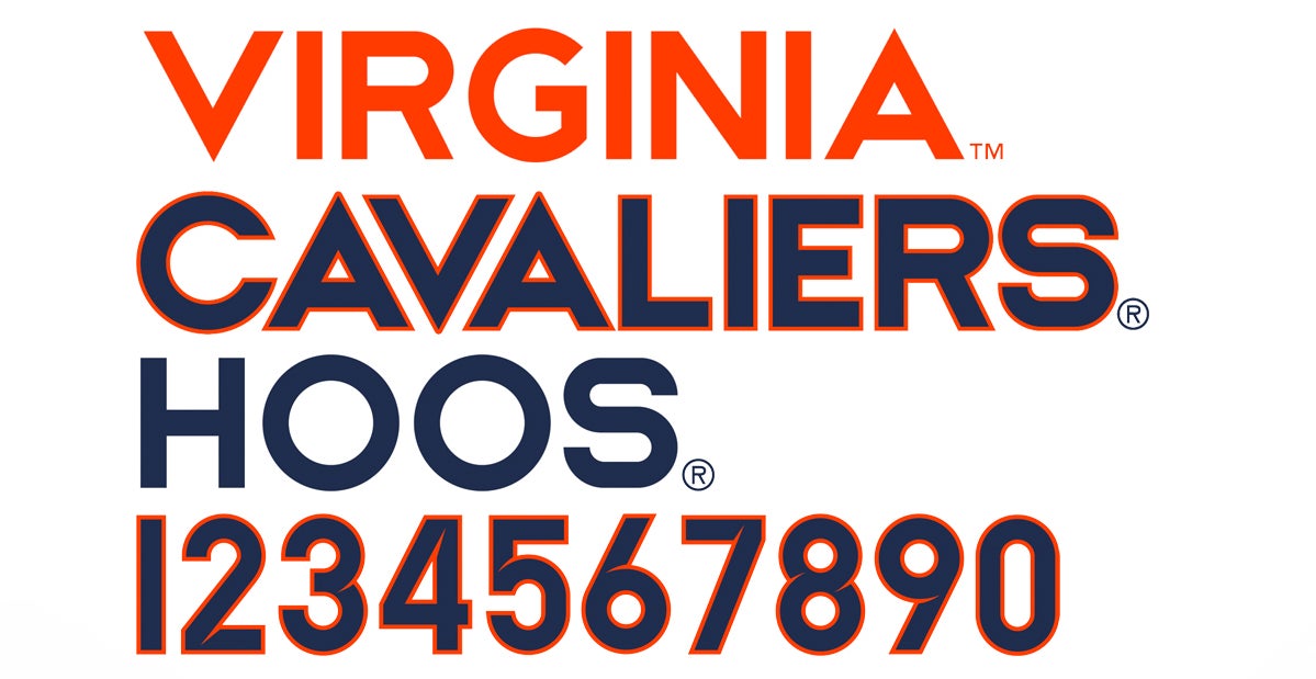 Gallery: New UVA logos, uniforms, typography
