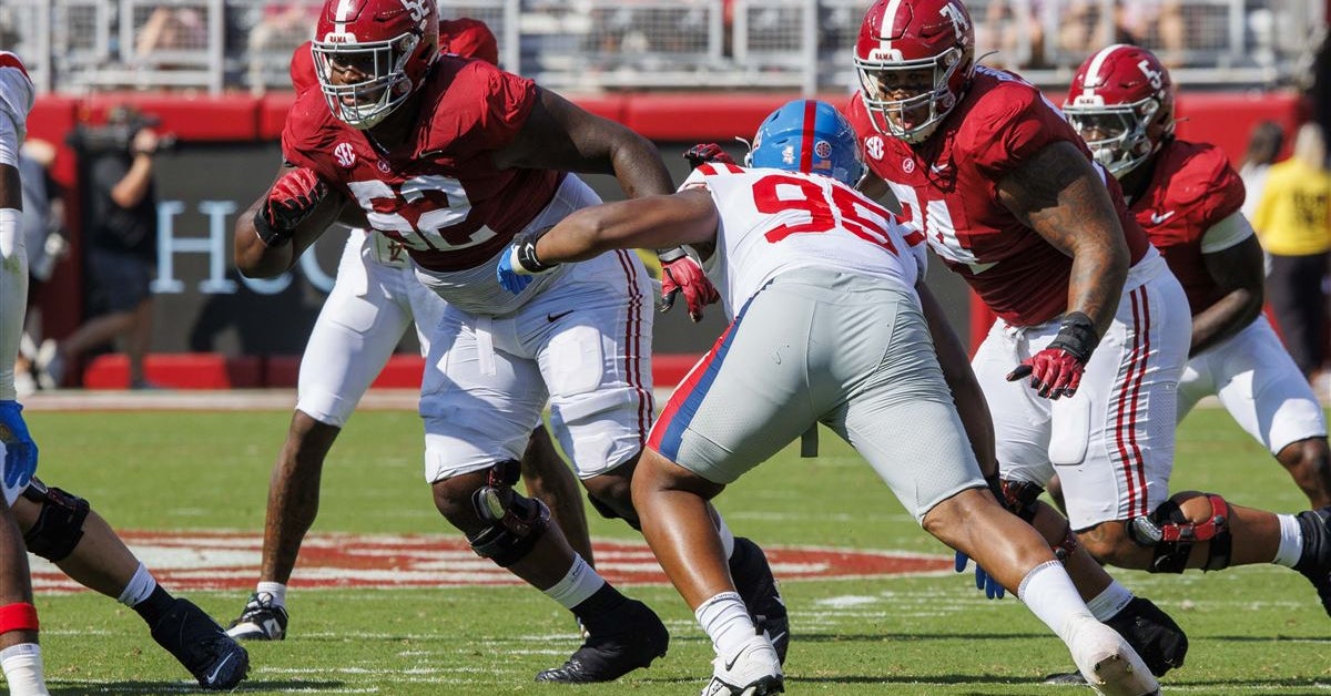 Tyler Booker Helped Offensive Line Get Going