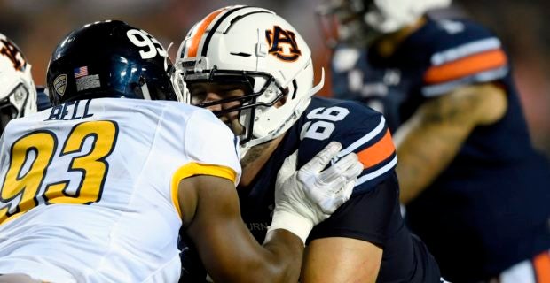 Bailey Sharp's dream comes true with his first Auburn start