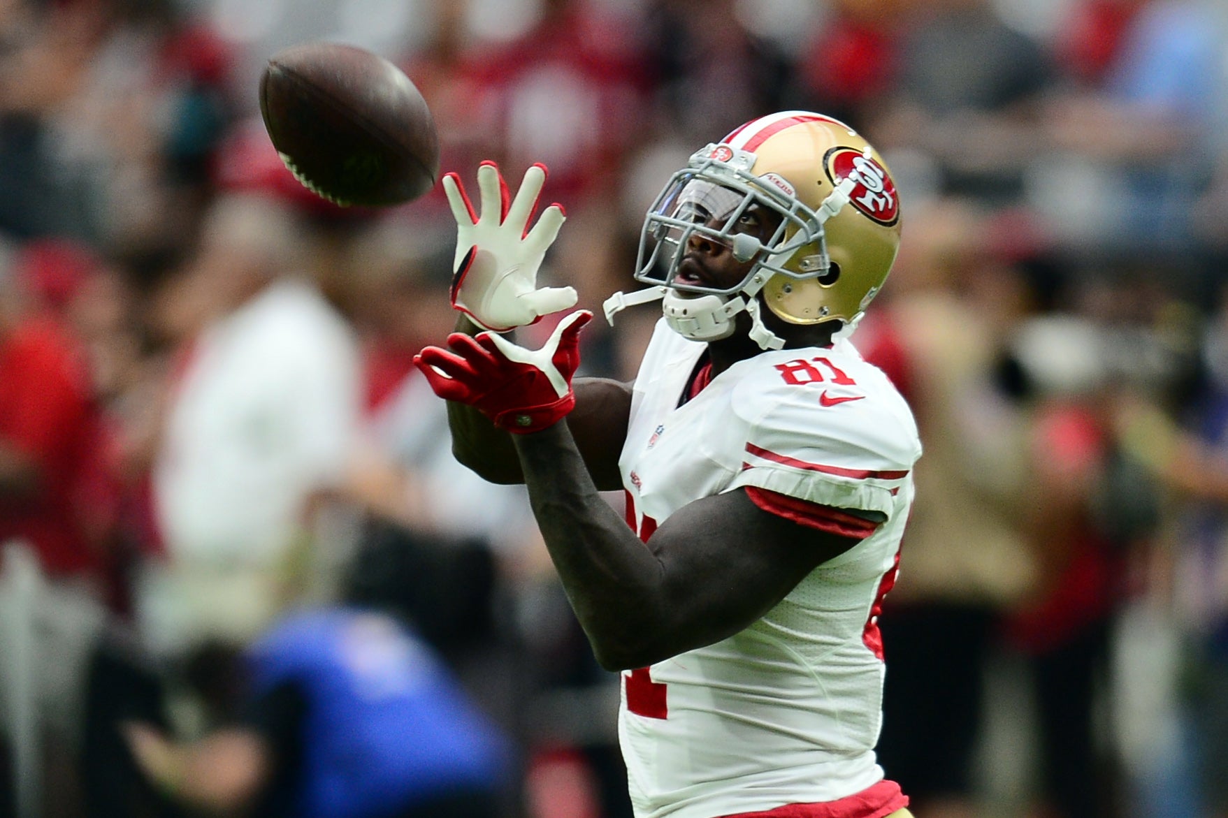 Anquan Boldin 49ers One Handed Catch