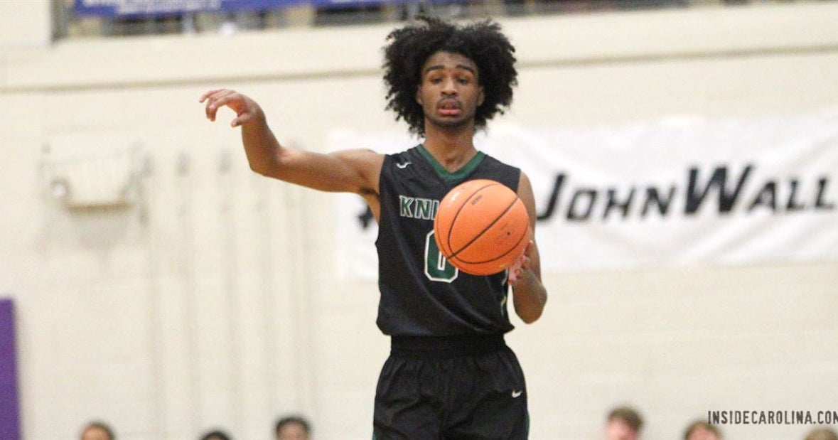 Scouting Coby White at Team USA training camp