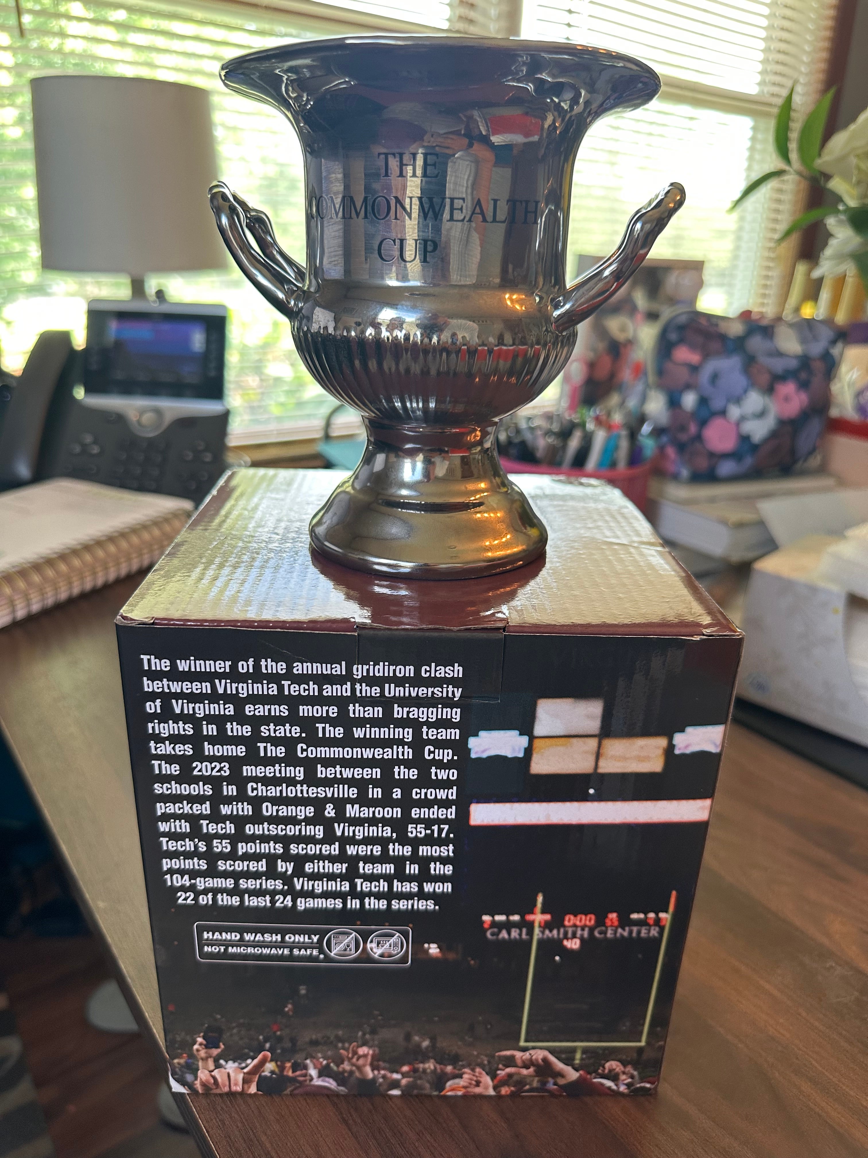Commonwealth Cup…. Cup