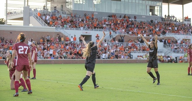 Cowgirls Beat OU 2-1 to Christen Neal Patterson Stadium