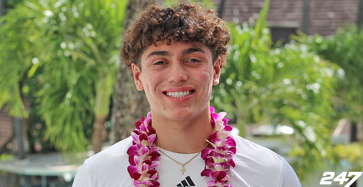 Logan Saldate excited to represent Notre Dame at the Polynesian Bowl ...