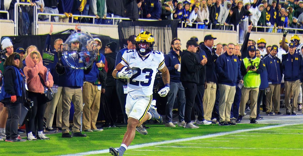 Michigan RB Jordan Marshall discusses his bigger role, touchdown vs ...