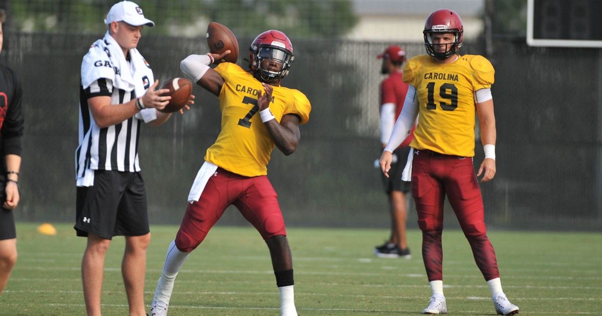 WATCH: Highlights of Gamecocks quarterbacks