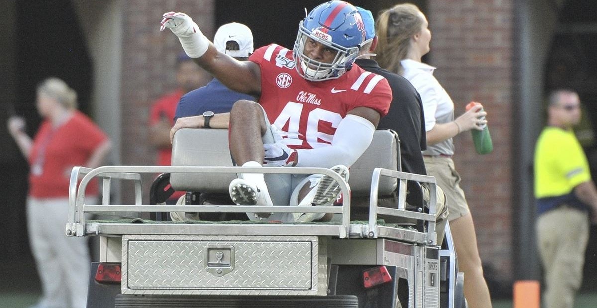 Latest injury report: SE Louisiana at Ole Miss
