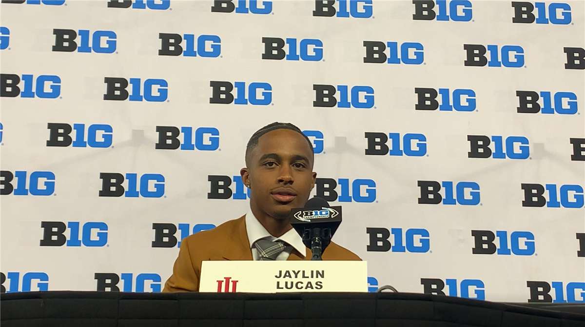 WATCH: Indiana football's Jaylin Lucas, Aaron Casey, Noah Pierre's Q&A ...