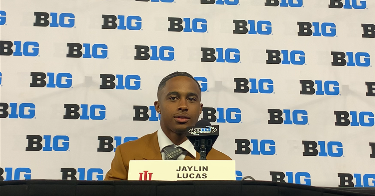WATCH: Indiana football's Jaylin Lucas, Aaron Casey, Noah Pierre's Q&A ...