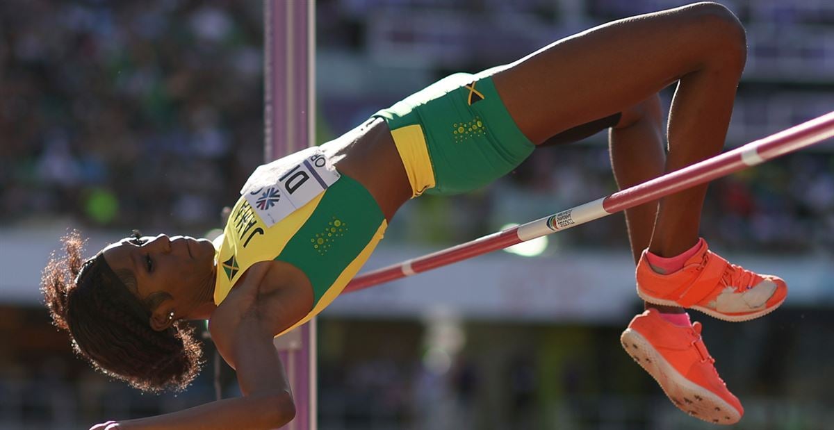 A&M's Lamara Distin finishes 9th in high jump, Fred Kerley misses 200M ...