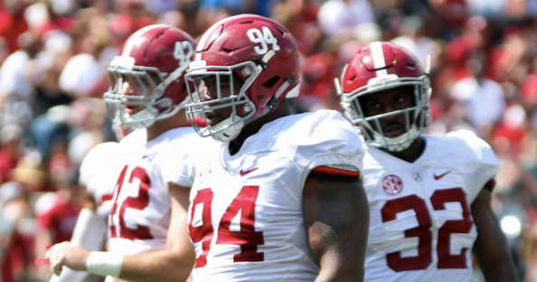 Alabama DT Da'Ron Payne among football's top-10 'freaks'