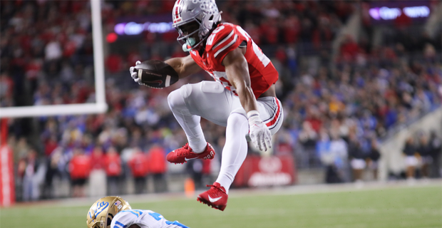 Photos: One-handed catches, hurdles and more in Ohio State's victory ...