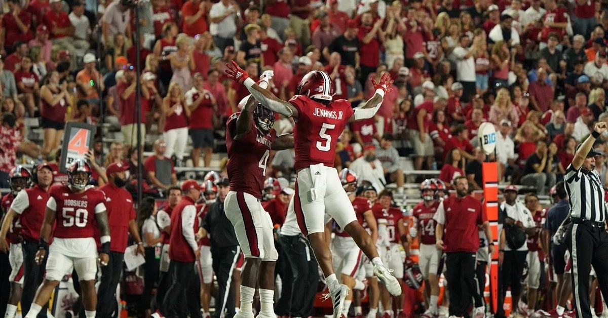 IU football releases depth chart for week two