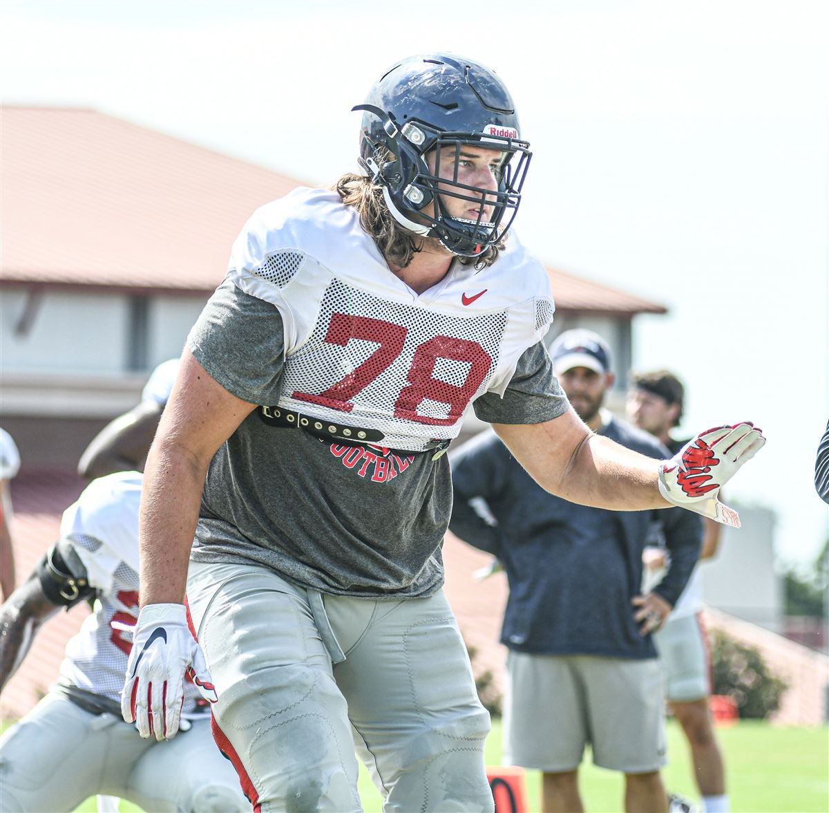 Photos: Ole Miss closes out week one of fall camp practices with ...