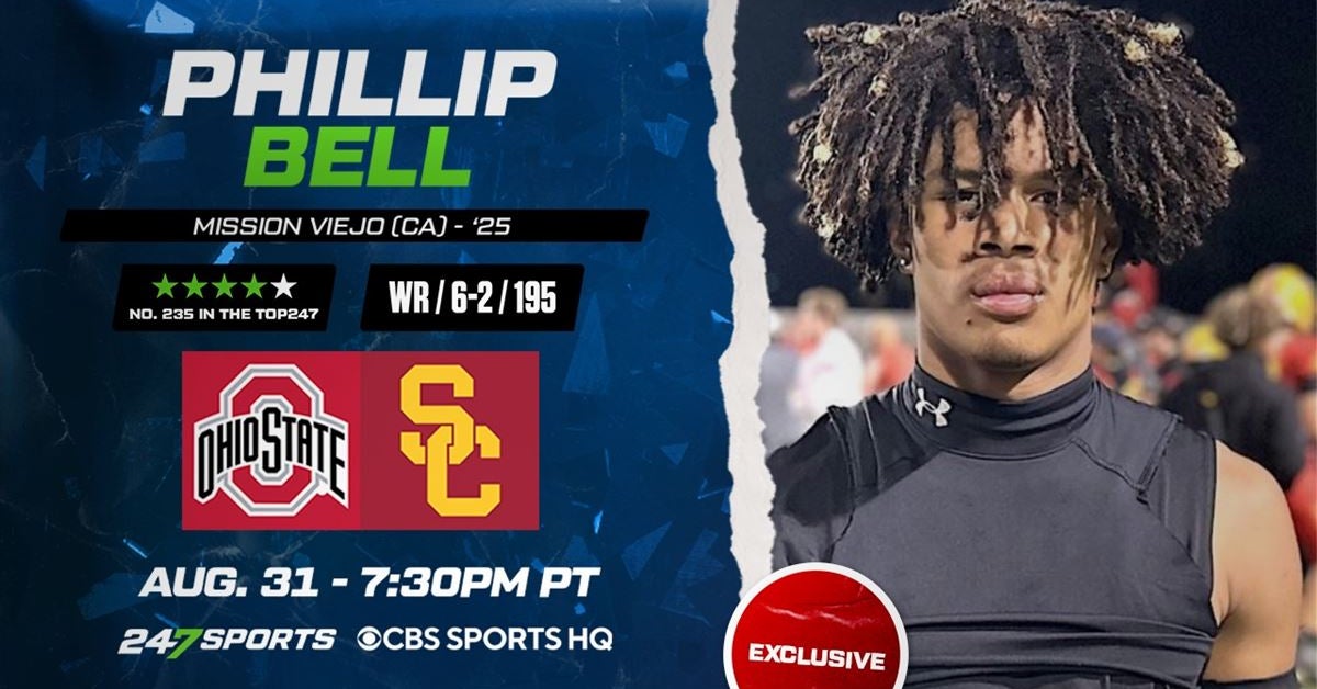 Top247 WR Phillip Bell set to announce commitment on 247Sports YouTube ...