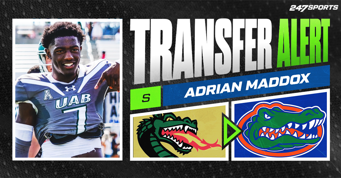 Gators add UAB S transfer Adrian Maddox