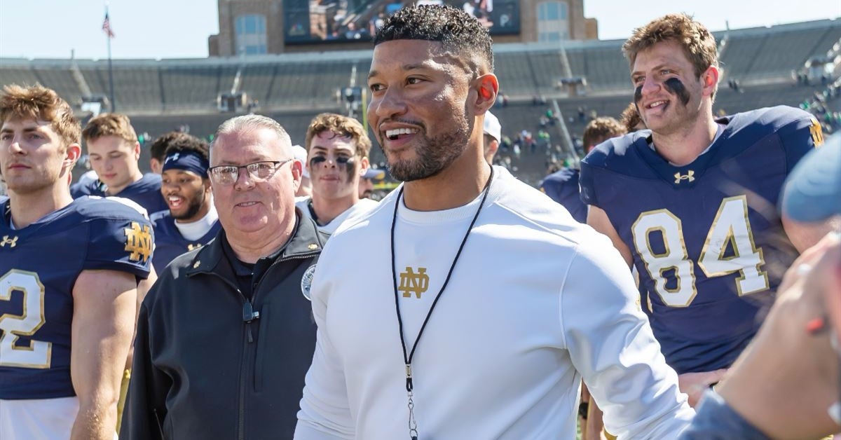Everything Notre Dame Head Coach Marcus Freeman Said on Thursday Before ...