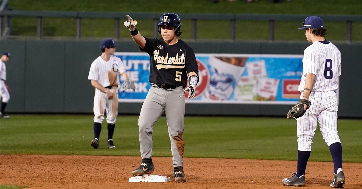 CJ Rodriguez fitting in early as Vanderbilt's starting catcher