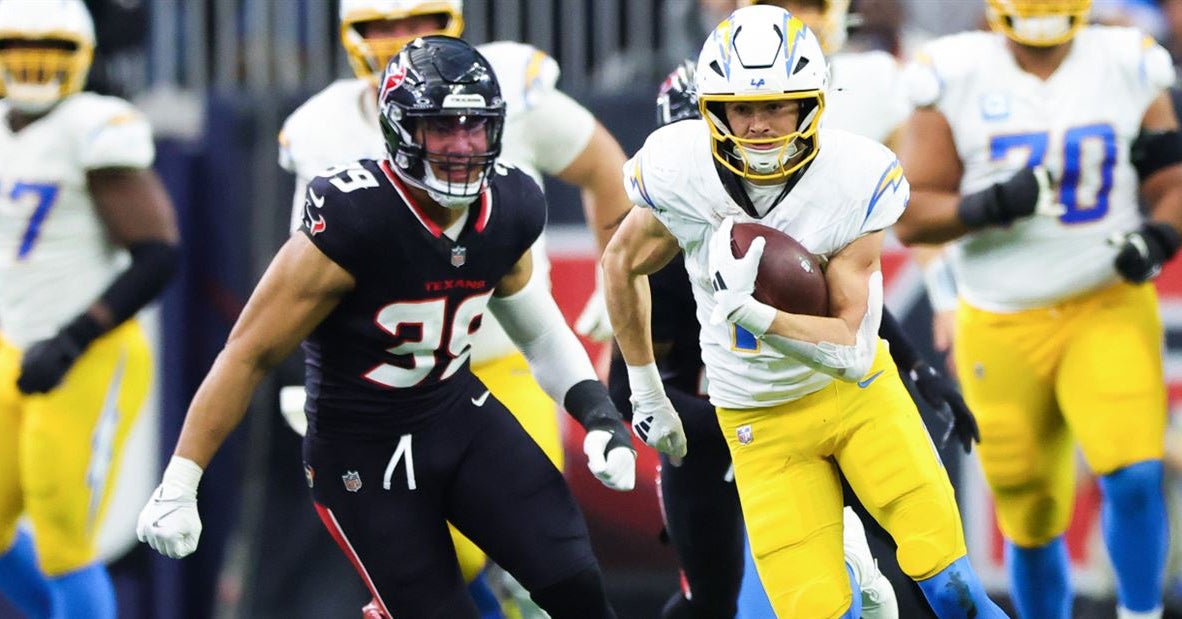 Ladd McConkey breaks NFL record for receiving yards by a rookie WR in a ...