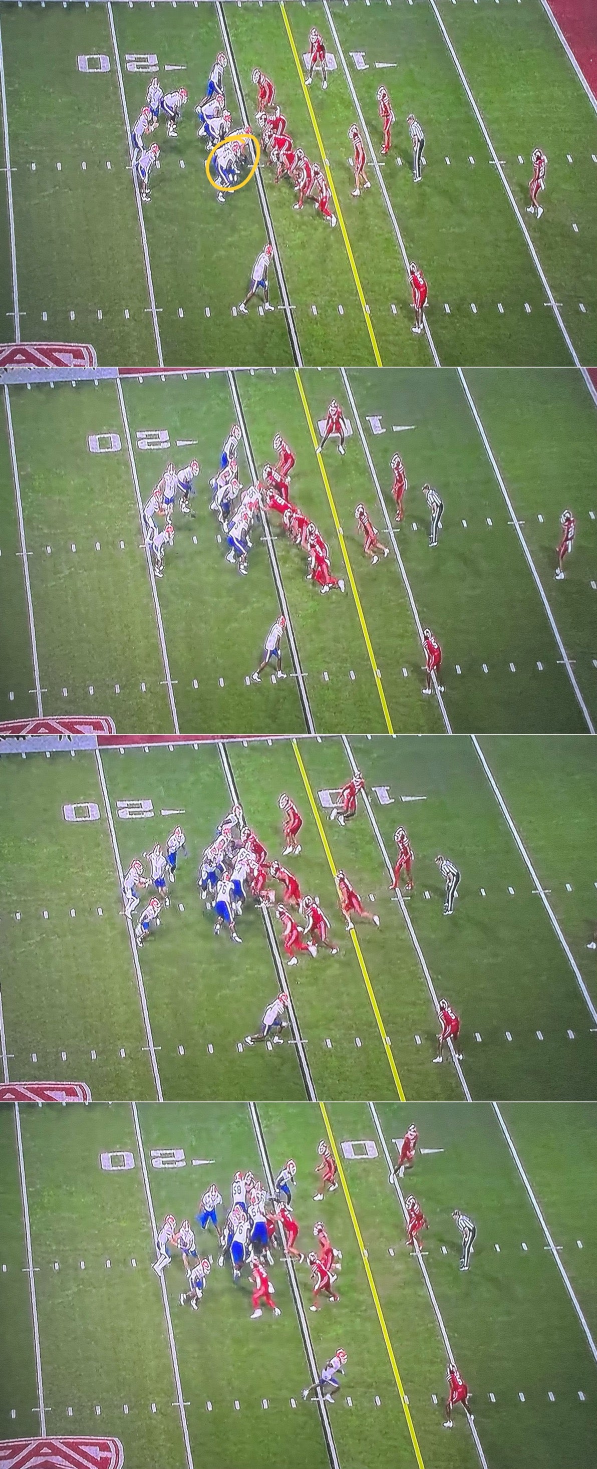 Dissecting the first 3 running plays ran by our offense. So..bad