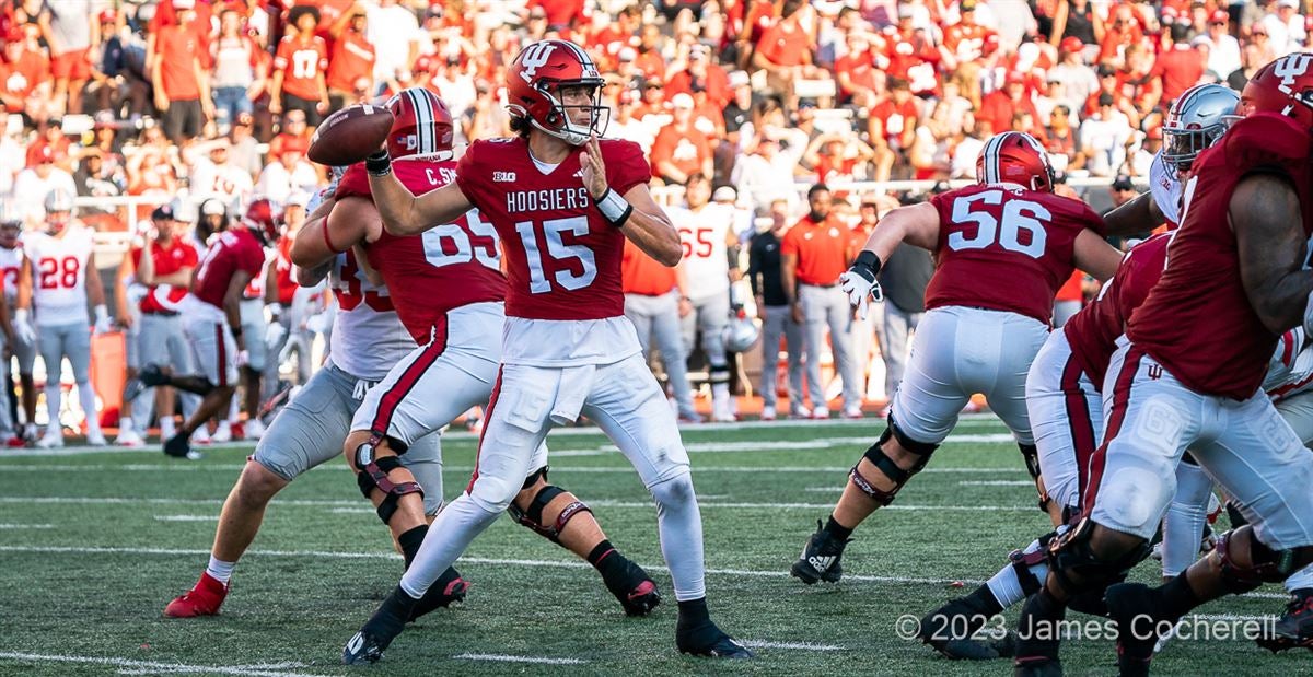 Indiana OC Walt Bell explains offensive play-calling against Ohio State ...