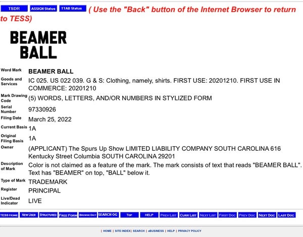 Question — Beamer Ball.